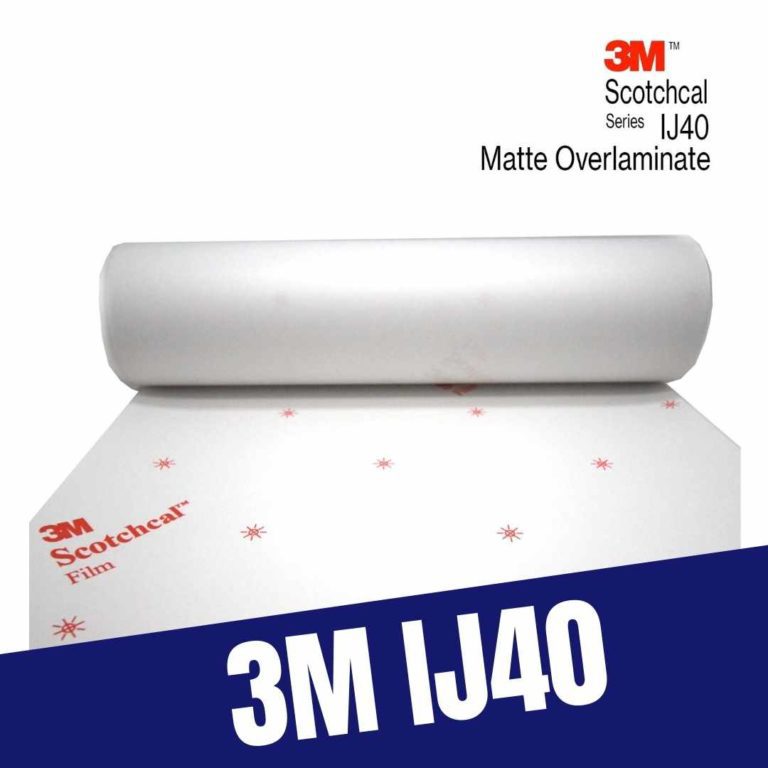 สติ๊กเกอร์ 3M รุ่น IJ40 สติ๊กเกอร์พรีเมี่ยมอายุกาว 3 ปี